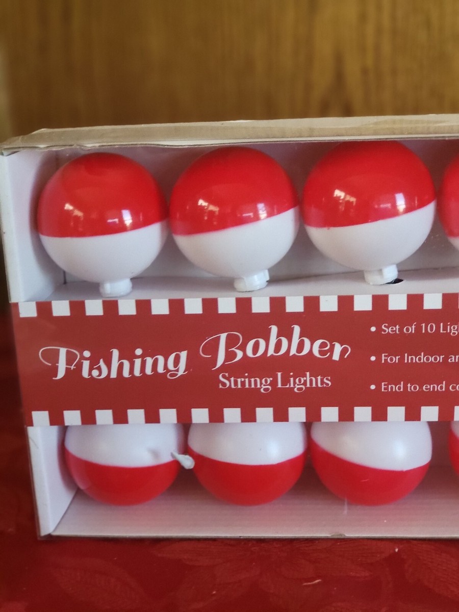 Fishing Bobber String Lights Holiday Lighting | Rustic Lighting By