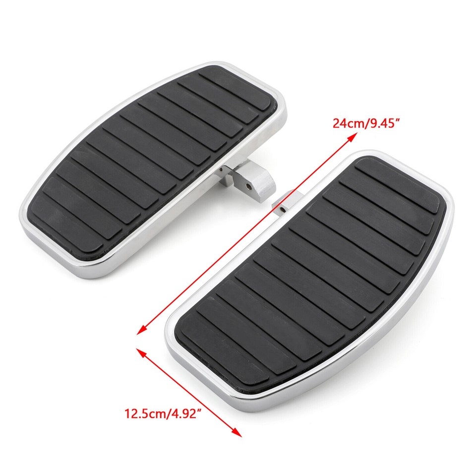Front Floorboard Footboard Fits Honda VTX 1800 1300 Yamaha V-STAR ...