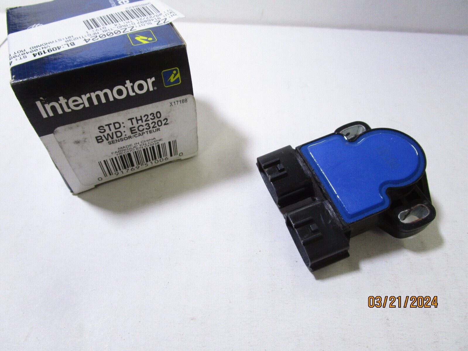 Throttle Position Sensor Intermotor TH230 | eBay