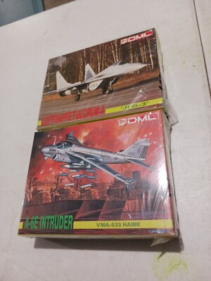 Lot 548 2x Rare Sealed DML Luftwaffe Jfg-3 A-6e Intruder Vma-533 1/144 ...