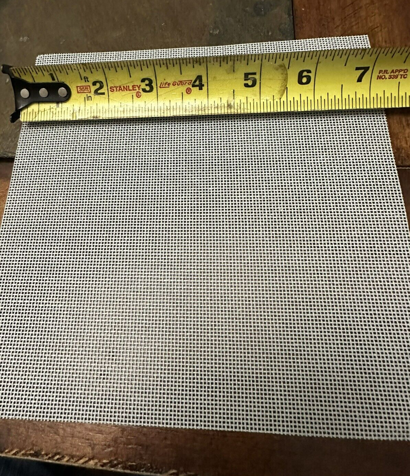 Gray colored Needlepoint Canvas 7.25" x 7.25" 18 mesh | eBay