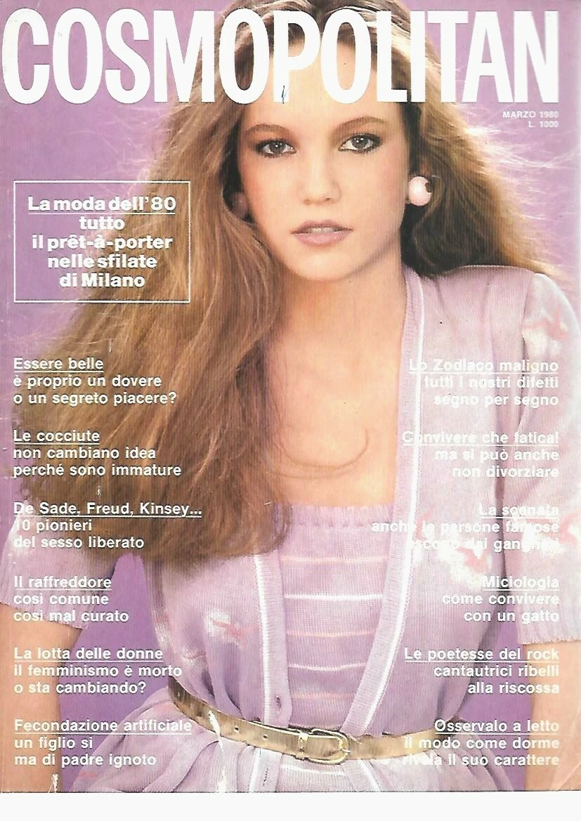 Gia Carangi Last Cosmopolitan Cover