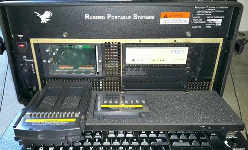 GENERAL DYNAMIC US ARMY MILITARY LAPTOP NOTEBOOK RUGGEDIZED PORTABLE ...