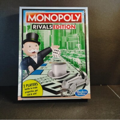 Hasbro Monopoly Rivals Edition-2 Player Game-Brand New Sealed | eBay