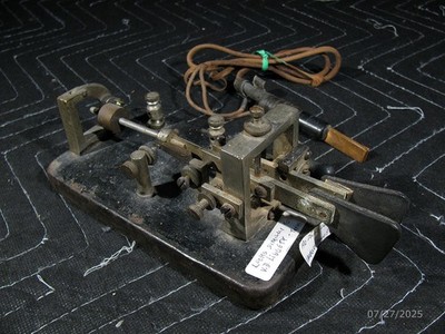 V.D. Liggett Semi-Automatic Telegraph Key Or Bug / Vibroplex Double Lever Clone | eBay
