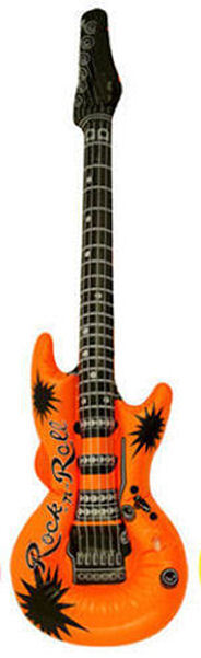 Inflatable Air Guitar - Choose From 16 Colours - 106cm Blow Up Rock ...