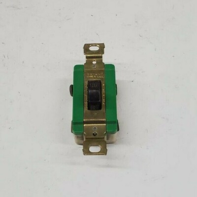 Bryant W-S-896 Light Switch 30A / 120-277 VAC (Brown/Green/Ivory) | eBay