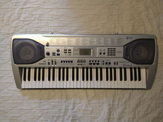 Casio Lk-90tv 61 Key Electronic Keyboard Karaoke Lighting System for ...