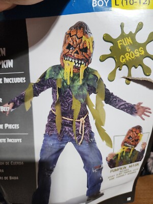 XX 579216328 Rotten Pumpkin Costume Boys Palamon | eBay