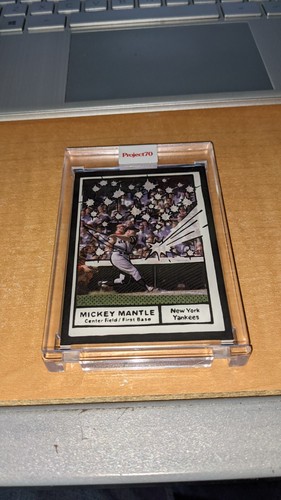 Mickey Mantle New York Yankees 2021 Topps Project 70 by Joshua Vides ...