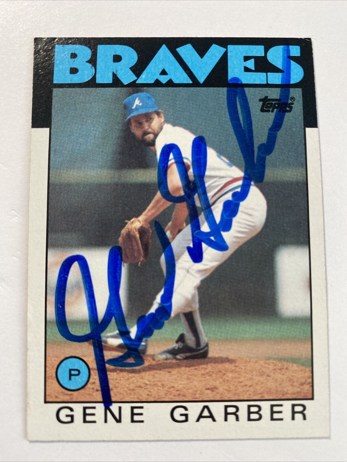1986 Topps Gene Garber #776 Autographed Card - Atlanta Braves | eBay