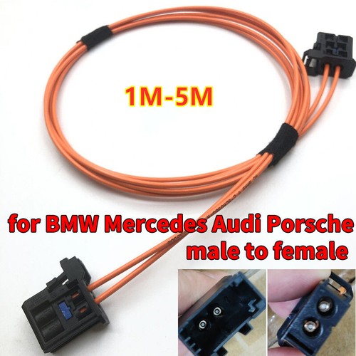 1M-5M fiber optic optical cable male to female for BMW Mercedes Audi ...