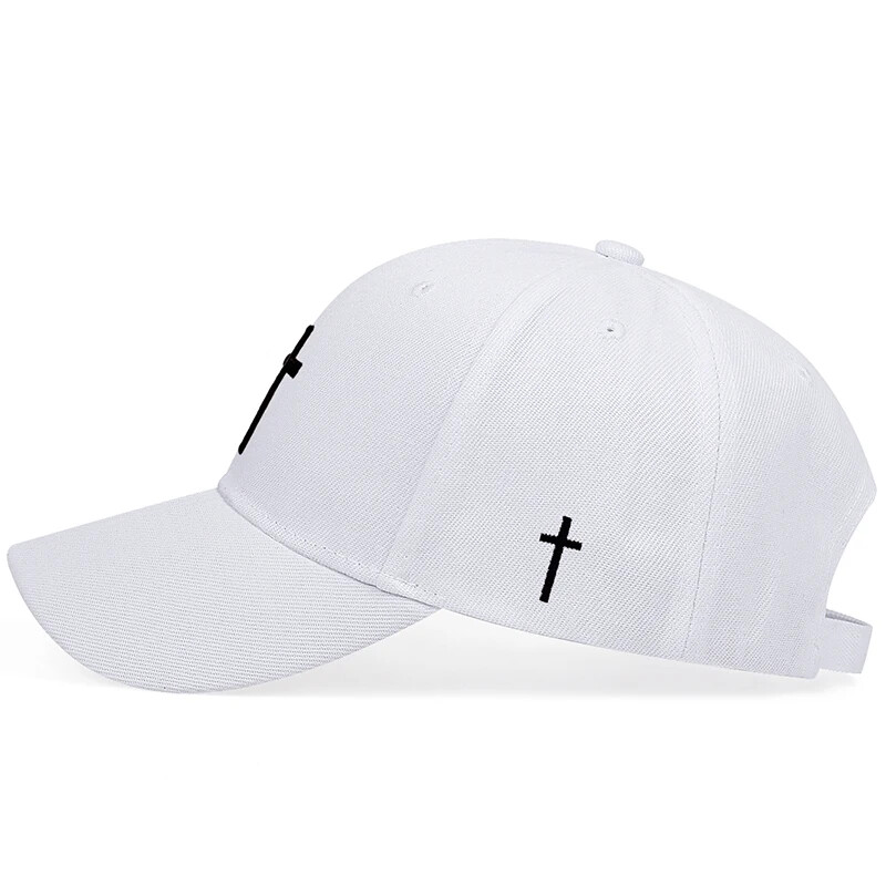Cross Baseball Cap Catholic Christian Cross Jesus Embroidery Adjustable ...