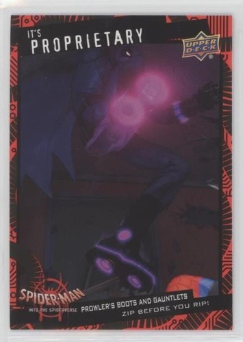 2022 Marvel Spider-Man: Into the Spider-Verse Proprietary Black Prowler ...