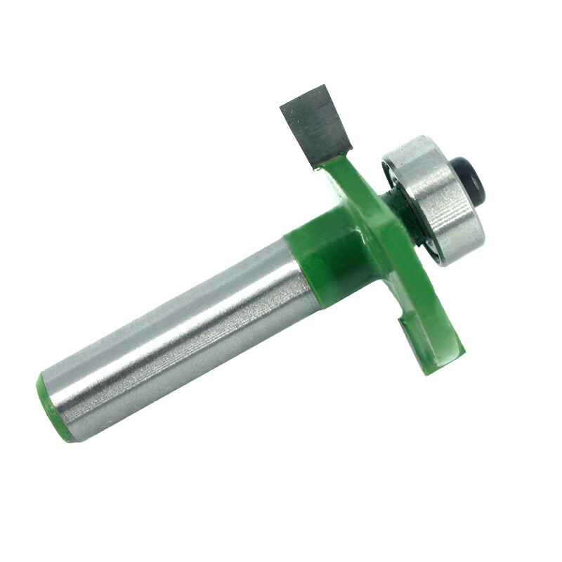 8mm Shank T Slot Groove Rabbeting Router Bit Set Woodworking Cutter 1PC ...