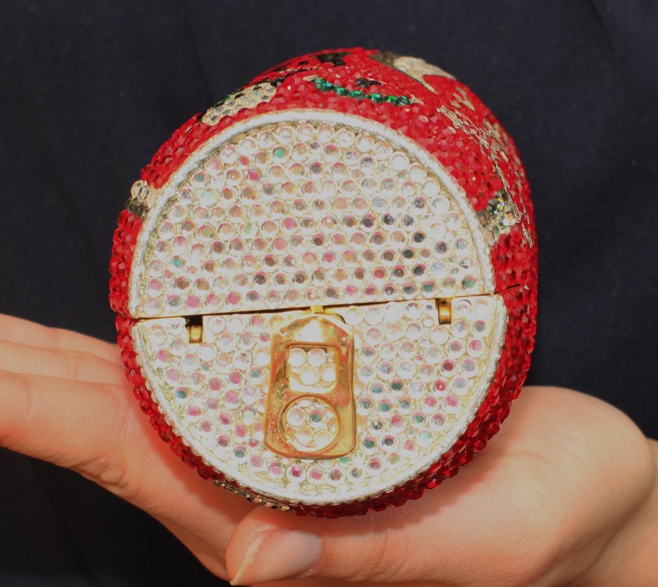 Kathrine Baumann COKE COCA COLA swarovski CRYSTAL CLUTCH & JUDITH ...