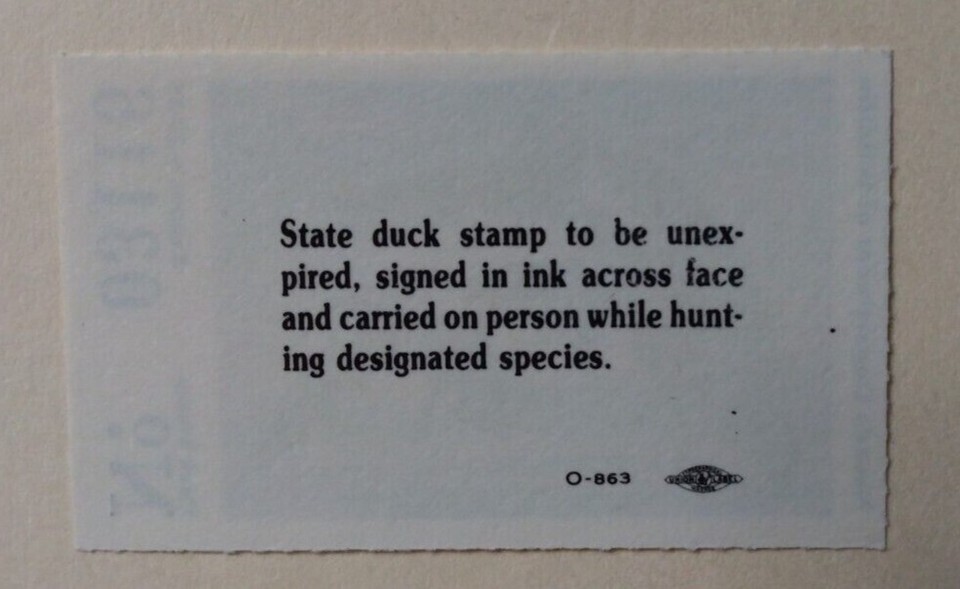 Nevada State Duck Stamp, 1984, sc#NV6, Mint, Never Hinged, OG | eBay