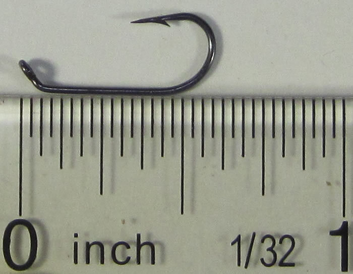 100 Gamakatsu S10 Standard Down Eye Hooks Black Nickel TDE Dry wet Fly ...