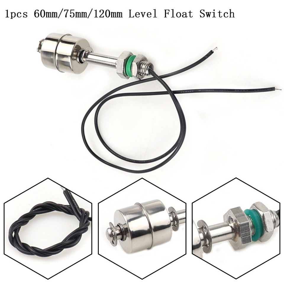 Electrical Level Switch Float Switch 1 * 1 PC 10kg/cm Silver Stainless ...