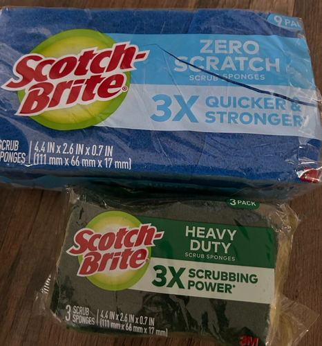 Lot of Scotch Brite Sponges-2 Packs | eBay
