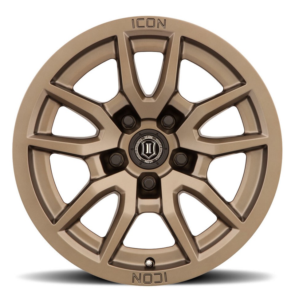 ICON ALLOYS VECTOR 5 BRONZE -17 x 8.5 / 5 x 150 / 25MM / 5.75" BS | eBay