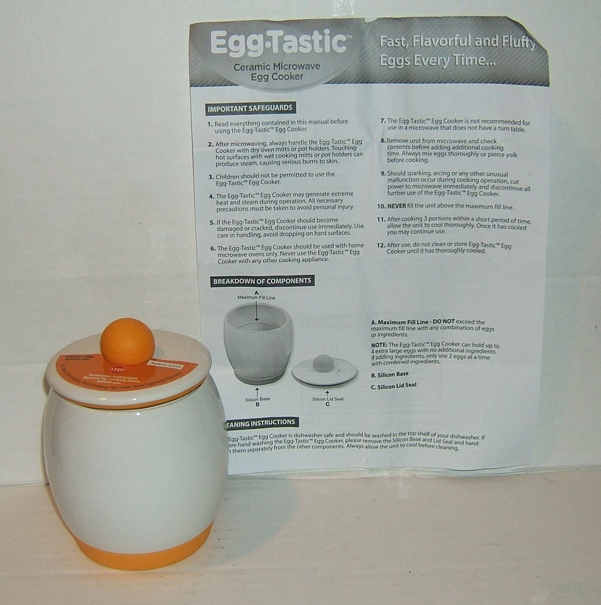 Microwave Egg Cooker Time