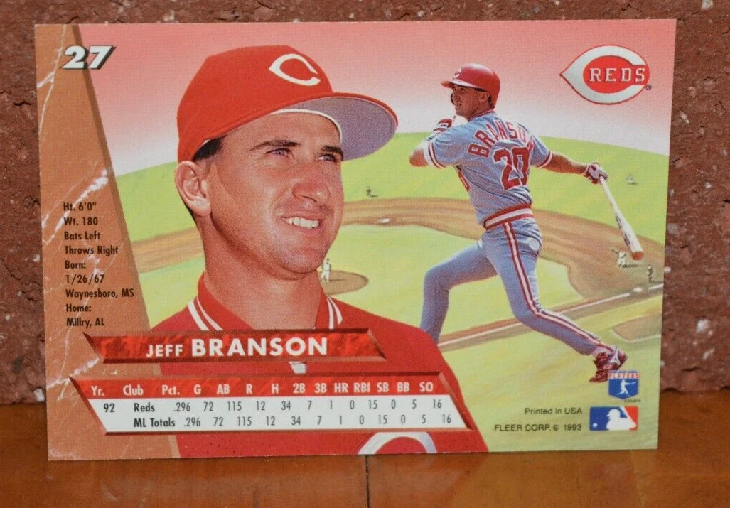 Jeff Branson Baseball