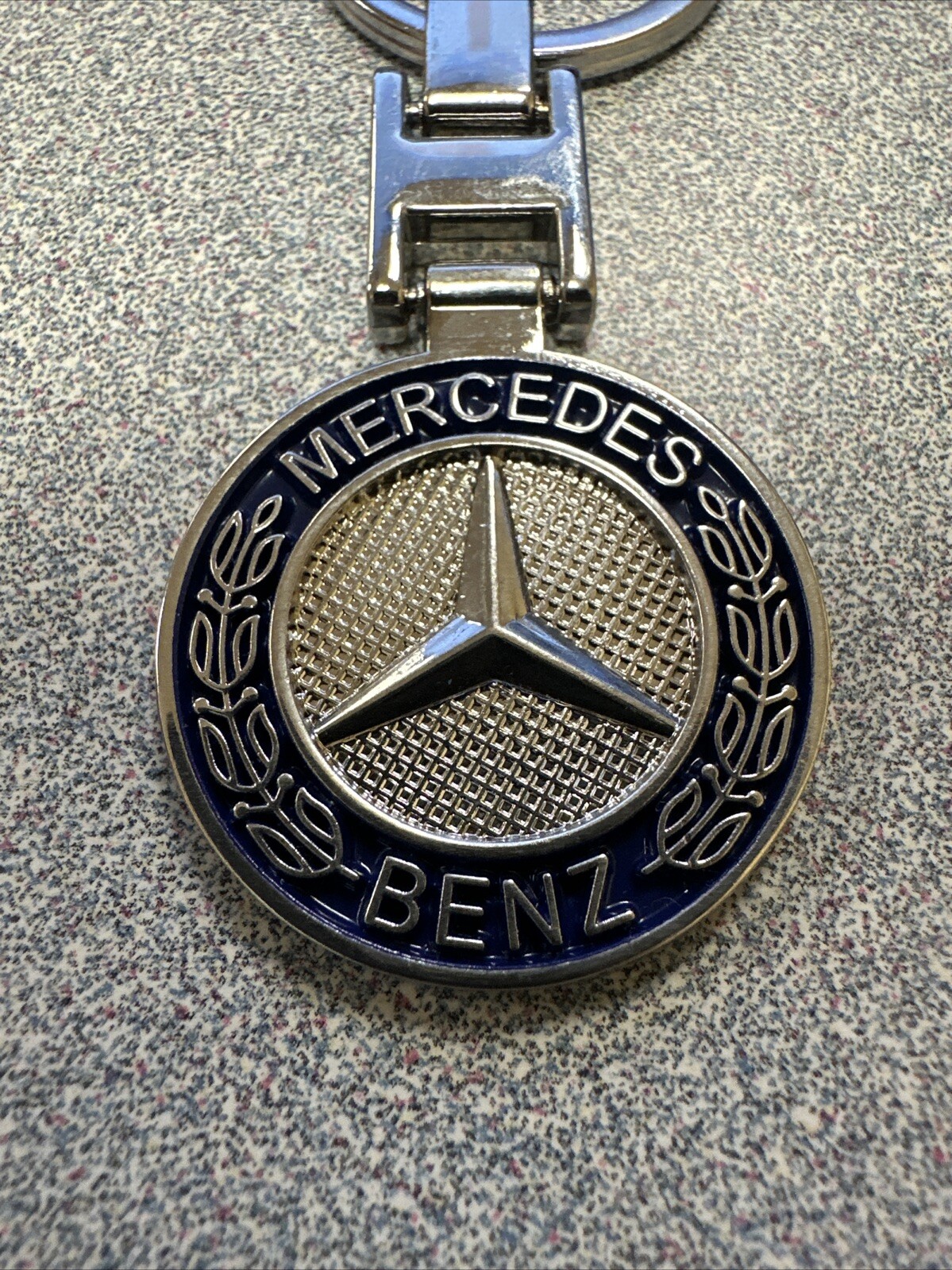 3D Metal Car Key Chain Ring for Mercedes Benz Home Decoration Gift ...