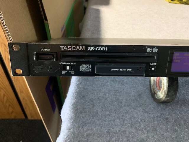 TASCAM SS-CDR1 Rack Mount Compact Flash/CD Recorder/USED/Scratches | eBay