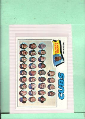 1977 Topps #518 Herman Franks NM+ Cubs MG ID:46657 | eBay