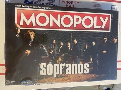 Brand New Factory Sealed: Monopoly - The Sopranos Edition Board Game ...