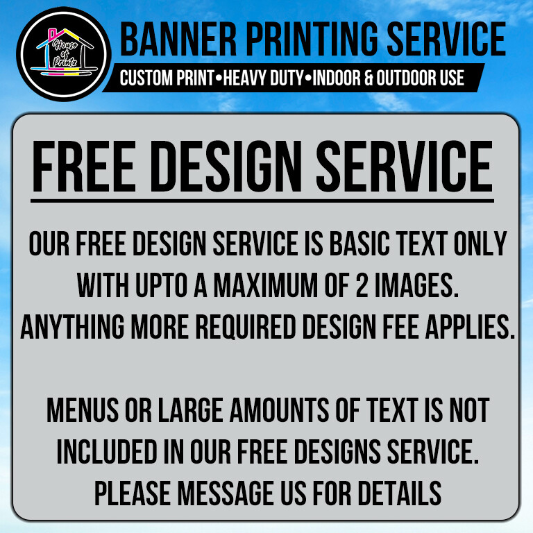 PVC Banners Custom Printed Outdoor Personalised Heavy Duty Vinyl Banner ...