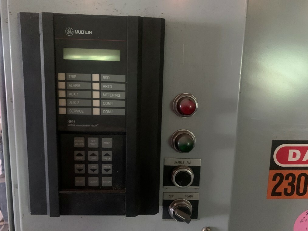 GE Limitamp Switchgear CR194A127C2, 2000A Bus, 2300V, 1750 HP ...