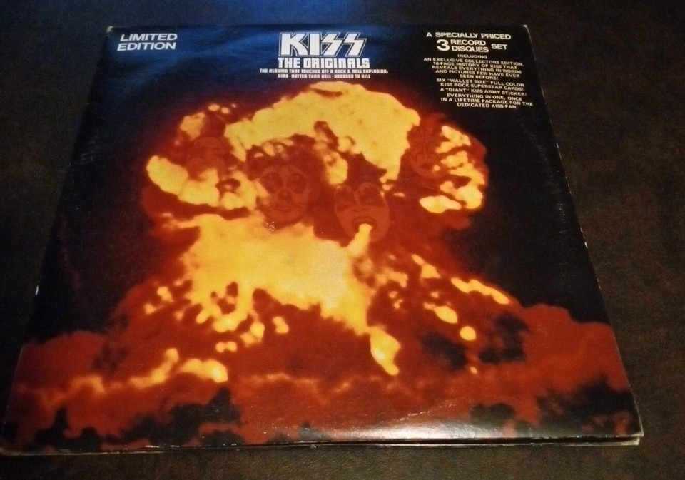 KISS THE ORIGINALS Limited Edition 1976 SUPER RARE Vintage RECORD 3 ...