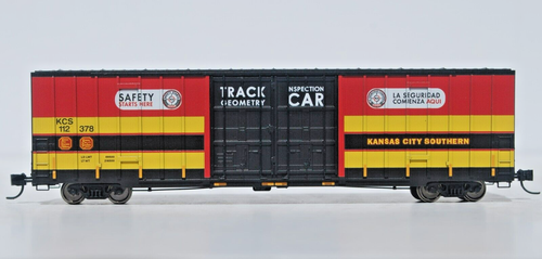 KCS. N Scale. 60' RS. Hi Cube Box Car DPD-Track Inspection. Micro ...