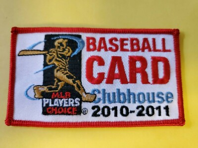 Baseball Card Clubhouse 2010-11 Patch - Sew On Uniform, Jacket, Shirt ...