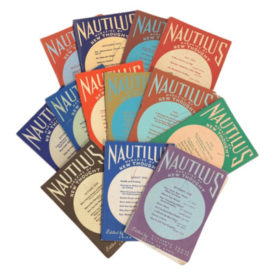 Elizabeth Towne / Nautilus Magazine of New Thought Lot of 13 issues 1st ...