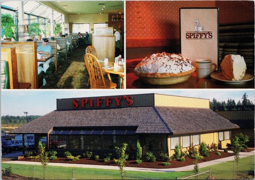 Spiffy's Restaurant Chehalis WA Vintage Advertising Postcard F45 | eBay