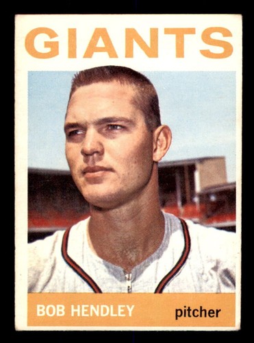 1964 Topps Baseball #189 Bob Hendley VG *e1 | eBay