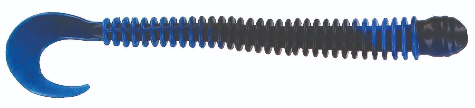 RARE Big Bite Baits Ring Disc Worm RW-402 Black Blue 4 Inch Soft ...