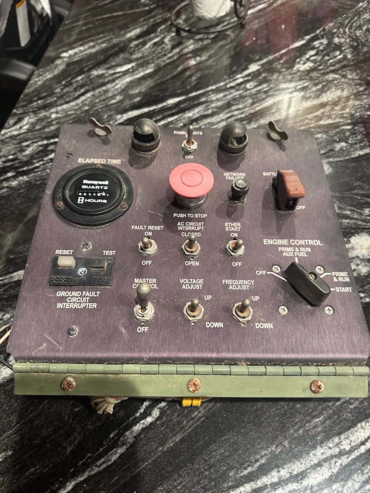 MEP 805B 806B generator switch panel Complete Military 30KW 60KW ...