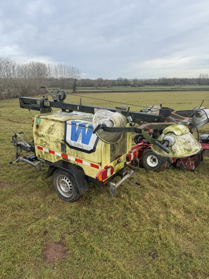 Wanco lighting tower, Generator, Building, Plant, Excavator, Spares ...