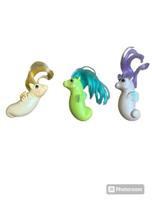 My Little Pony Lot Of 3 Sea Ponies 1980s MLP G1 Vintage Seahorses | eBay