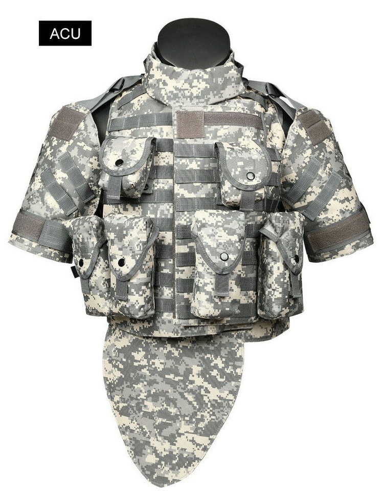 Tactical Body Armor Hunting Wargame Interceptor OTV Nylon Vest with ...
