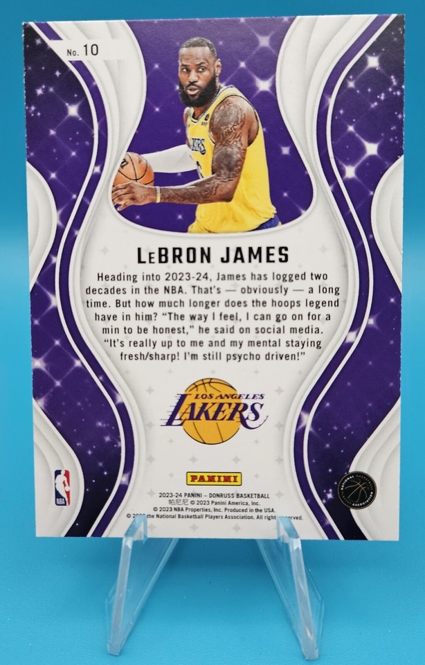 2023-24 Panini Donruss Magicians #10 LeBron James Card! | eBay