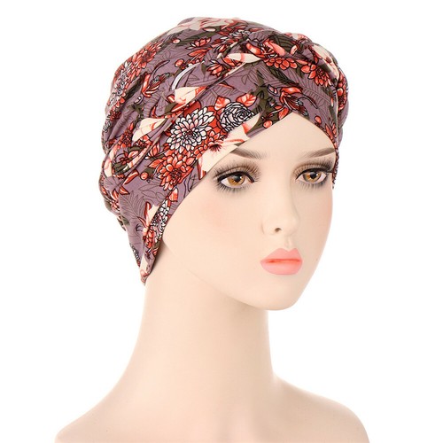 Indian Arab Women Muslim Hats Turban Braid Head Cover Caps Islamic ...