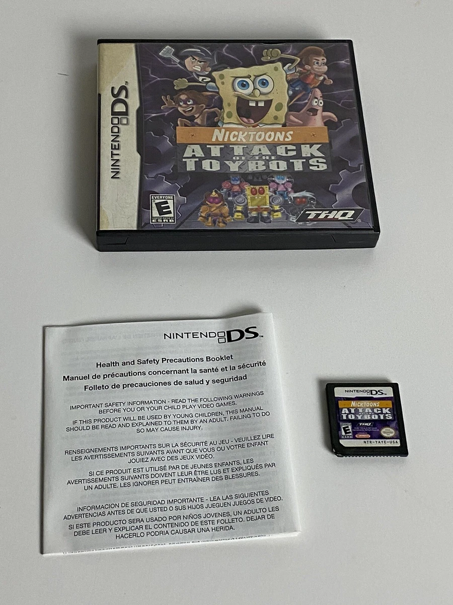 Nicktoons Attack Of The Toybots Ds