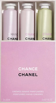 CHANEL CHANCE Perfumed Hand Creams Set Trio NEW IN BOX SEALED, LIMITED ...