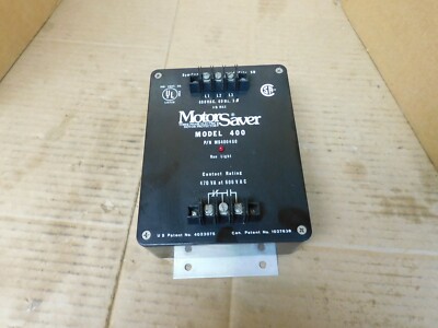 SYMCOM INC MS400480 MOTOR SAVOR MODEL 400 480VAC 60Hz 4W CR 470VA ...
