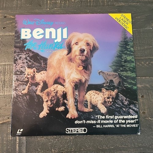 Benji the Hunted Laserdisc LD Close Up Jacket Walt Disney | eBay
